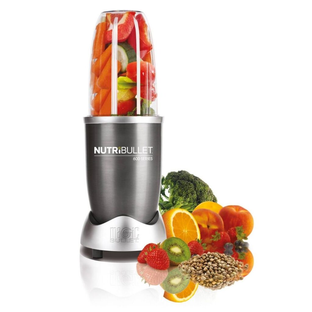 Extractor de nutrientes Nutribullet de 600 W procesador de jugos ...