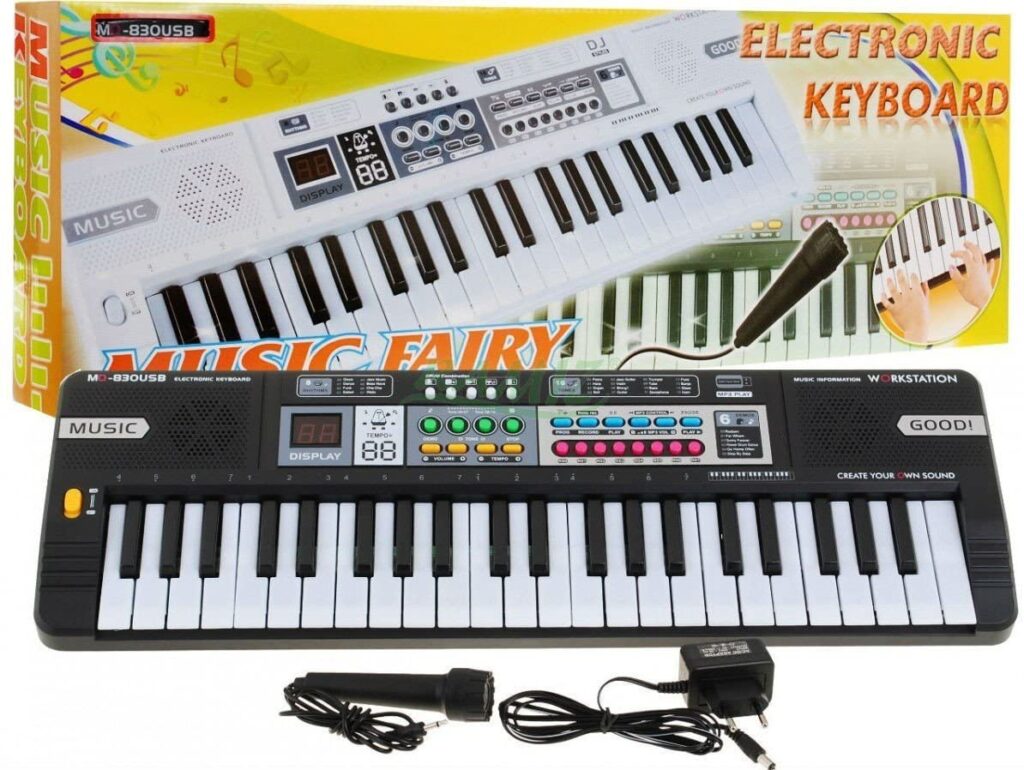 Organeta electronica con entrada USB piano musical + microfono y Mp3 ...