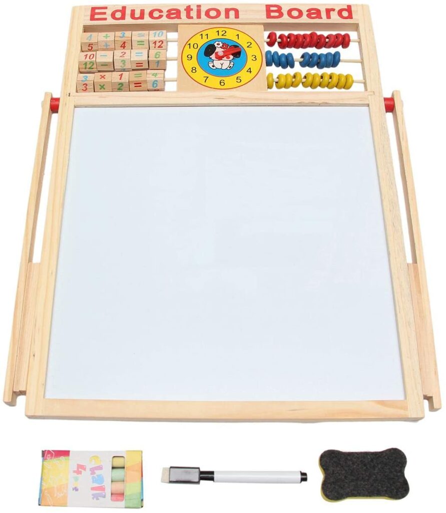 Tablero Didactico Magnetico Multifuncional Pizarra Borrable - Canela Hogar