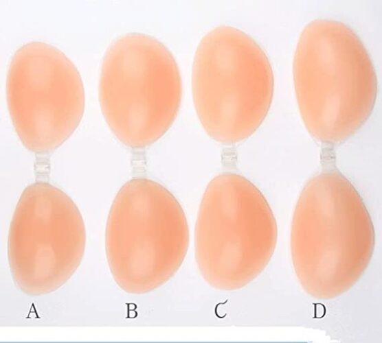 Brasier Invisible Silicona Adherible Unbra Sin Tiras Espaldax - Canela ...